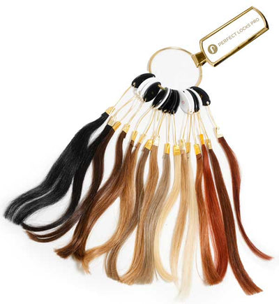 Hair Extension Color Chart | Browse All Shades & Tones