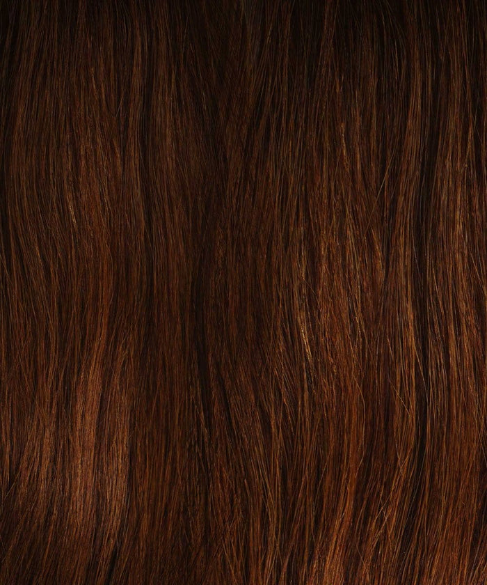 Straight Hybrid Weft Extensions | Natural Flat-Lay Finish