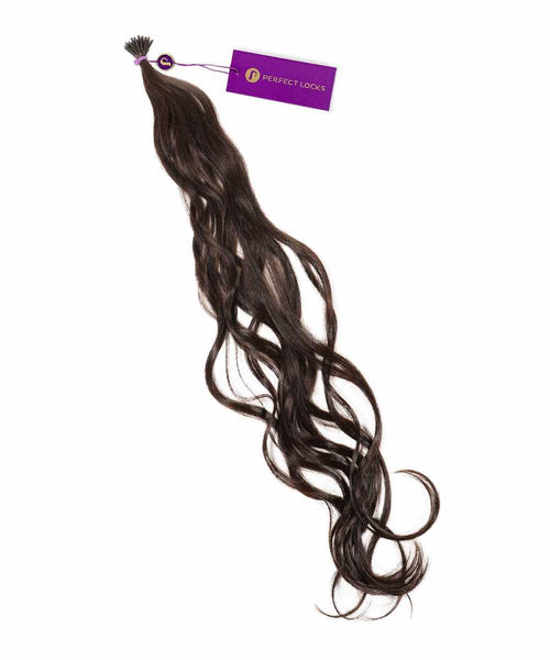 Wavy I-Tip Fusion Hair Extensions – Perfect Locks