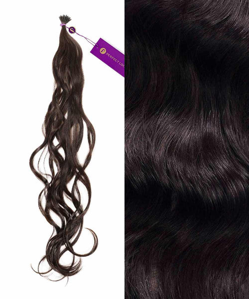 Wavy I-Tip Fusion Hair Extensions – Perfect Locks
