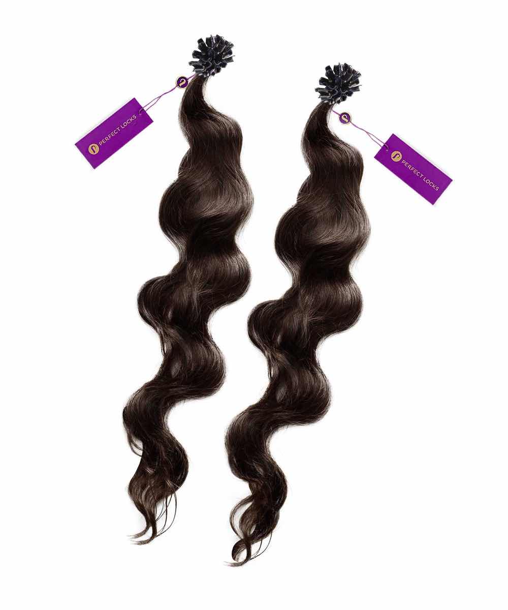 Wavy U-tip Fusion Hair Extensions - Perfect Locks