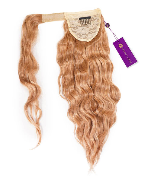 Wavy Clip-In Ponytail Extensions – Perfect Locks