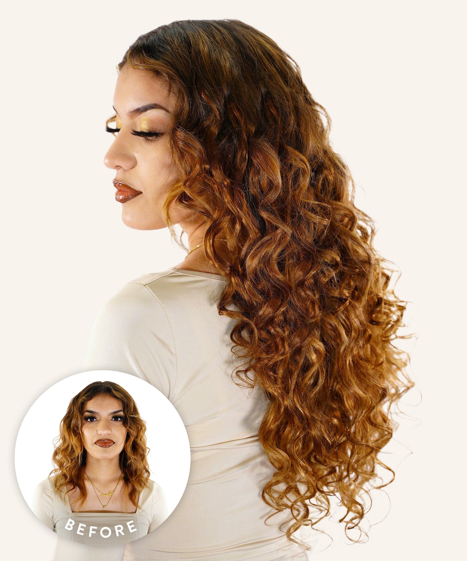 Curly Perfect Crown Hair Extensions - Perfect Locks