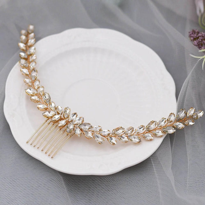 Dazzling Vine Tiara Comb – Perfect Locks