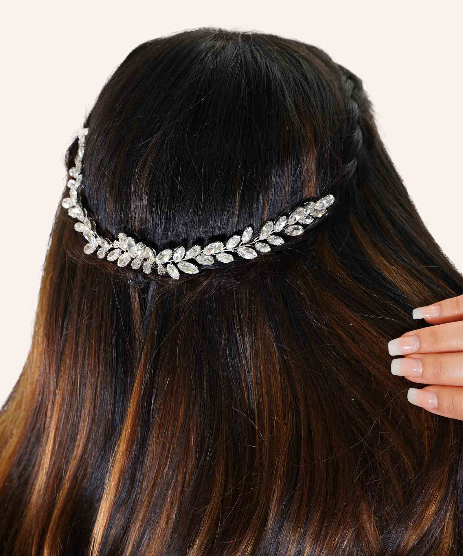 Dazzling Vine Tiara Comb - Perfect Locks