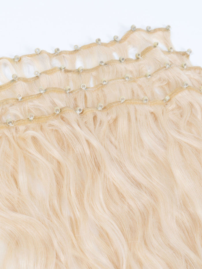 Wavy Beaded Weft Hair Extensions – Perfect Locks