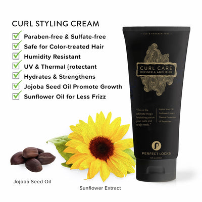 Curly Hair Care Styling Cream – Perfect Locks
