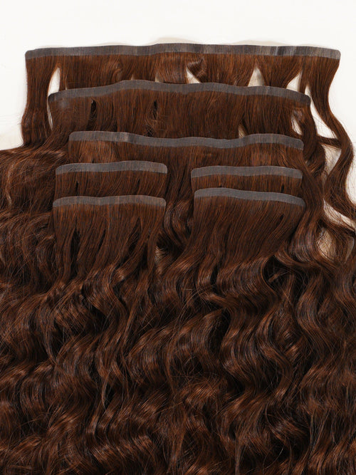 Curly Seamless Clip-In Hair Extensions | 7 Piece Set – Perfect Locks
