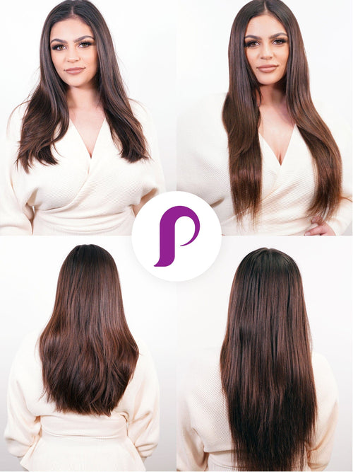 Straight Clip-In Hair Extensions | 7 Piece Set – Perfect Locks