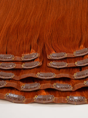 Straight Seamless Clip-In Hair Extensions – Perfect Locks